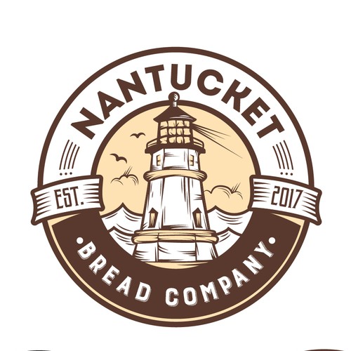 Vintage Logo design for Nantucket Bread Company (light house) | Logo ...
