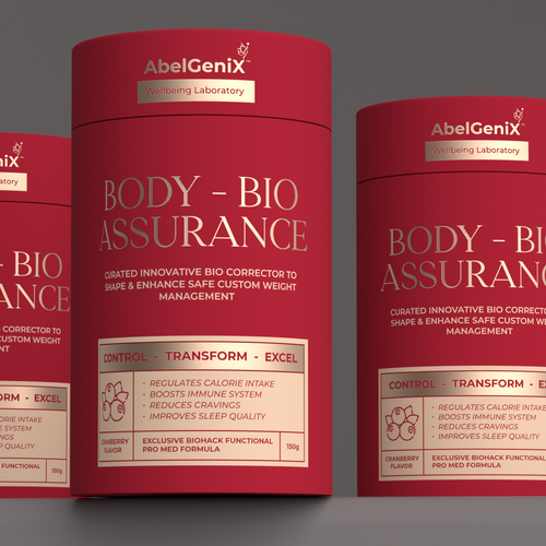 Designs | Supplement Packaging Premium / luxury design | Product ...