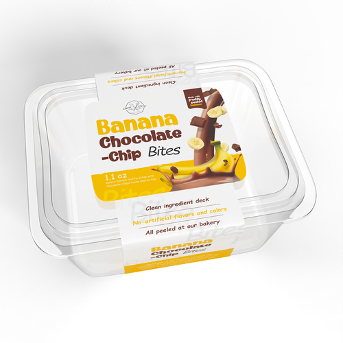Designs | Modern & Fun Bakery Food Label Design for Retailers | Product ...