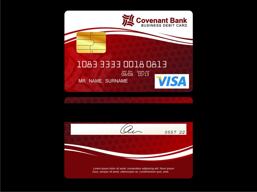 Create Bank Debit Card Background | Other business or advertising contest