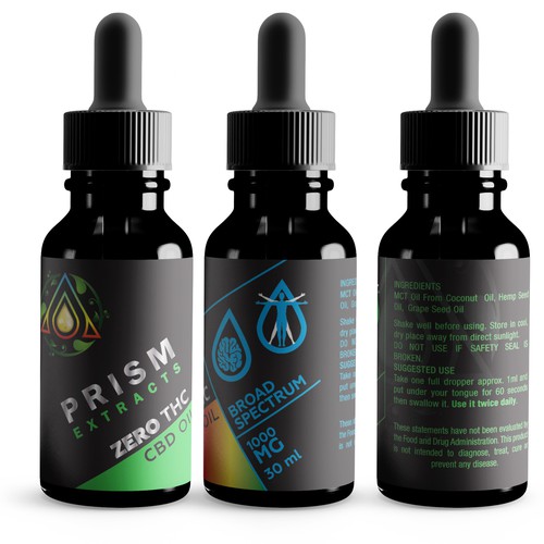 Label for CBD Oil Tincture - This will go on your highlight reel trust ...