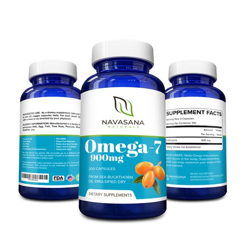 Design a Creative Supplement Label for New Brand | Product label contest