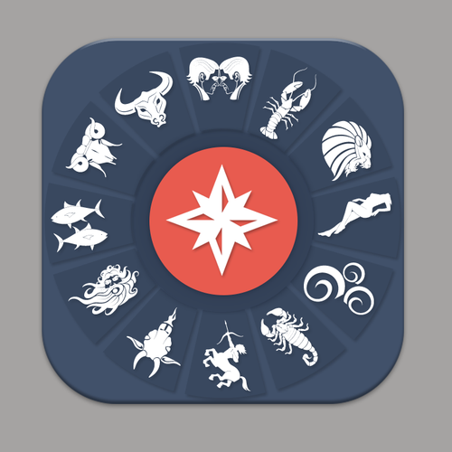 New icon for fun horoscope android app | Icon or button contest