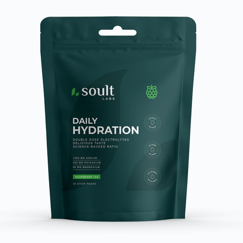 Designs | Design eye catching packaging for a premium hydration powder ...
