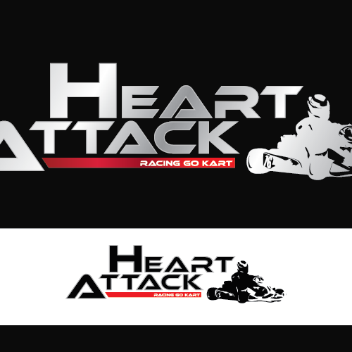 Help heart attack indoor kart racing with a new logo | Logo design contest