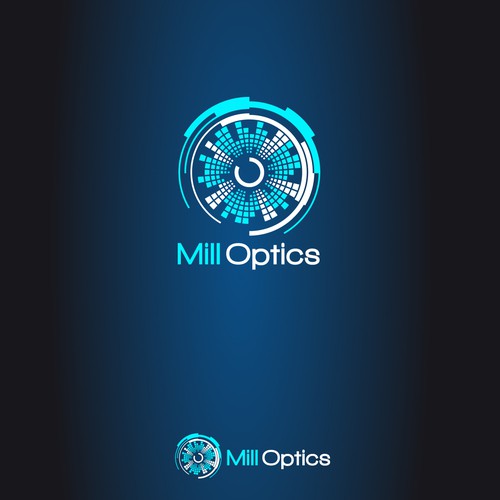 Vision for machine vision - eye-catcher logo for Industrial Opticians ...