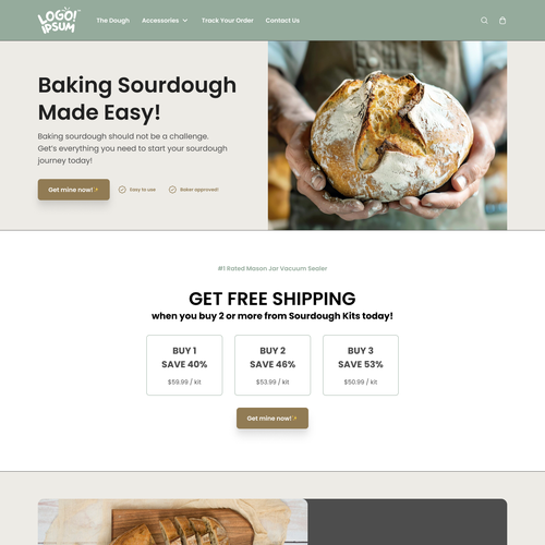 Designs | ***GUARANTEED PAYOUT*** Sourdough Product Sales Page ...