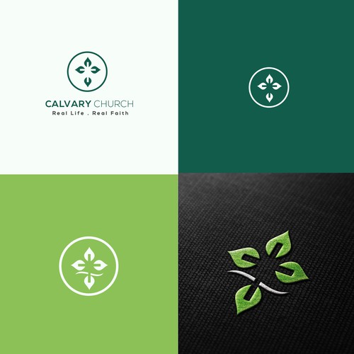 Design A Tree/Cross Logo for Church | Logo design contest