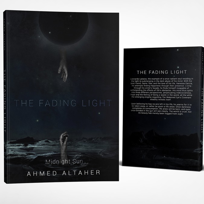 Design a cover for the upcoming novel: The Fading Light: Midnight Sun ...