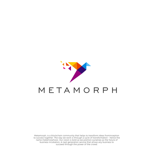 Design transformational logo for decentralized metamorph network | Logo ...