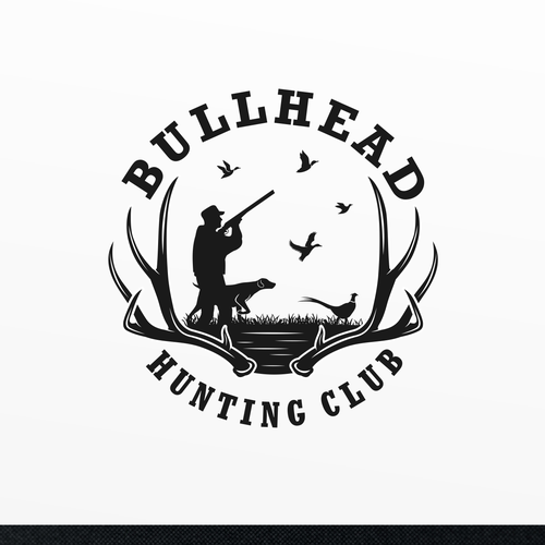Design a bird hunting logo for Bullhead Hunting Club | concurso Logotipos