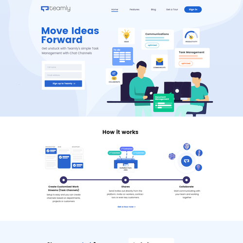 Team websites - 30+ Best Team Web Design Ideas 2023 | 99designs
