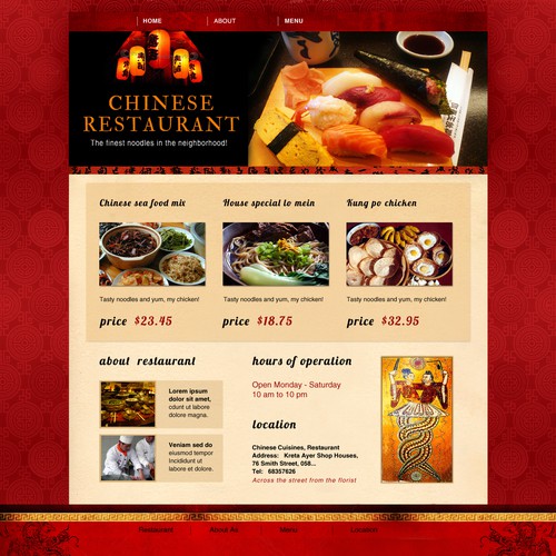 Chinese Restaurant Web Design Chinese Food And The Joy Of Inauthentic