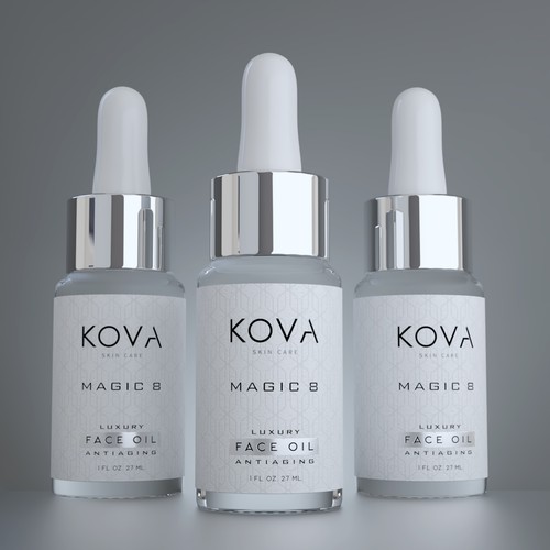 Designs | Design for a luxury face oil label | Product label contest