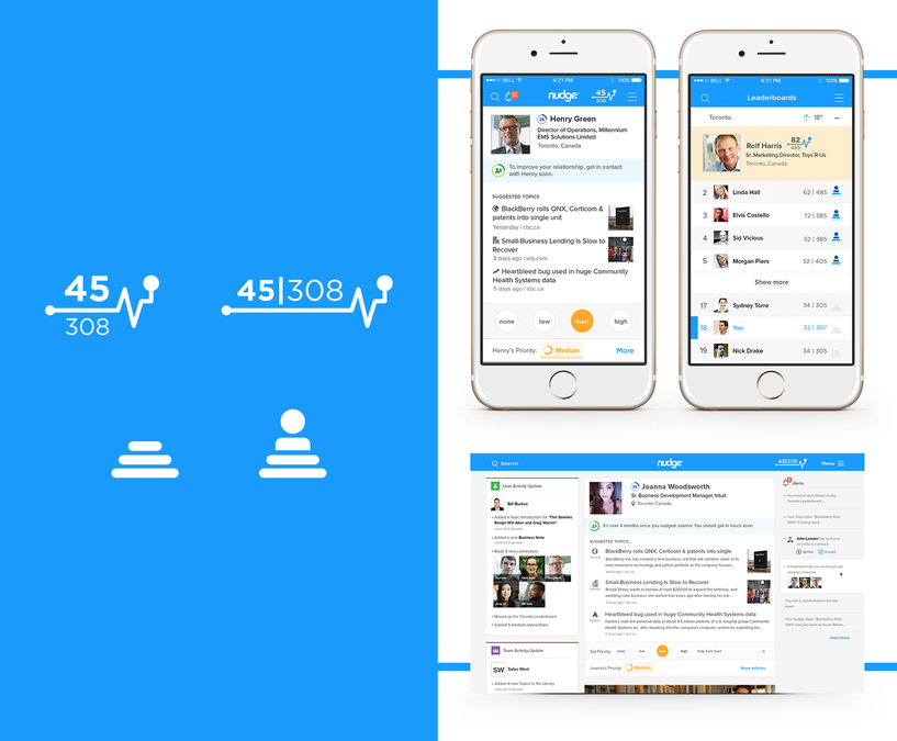 Nudge Icon Design | Icon or button contest
