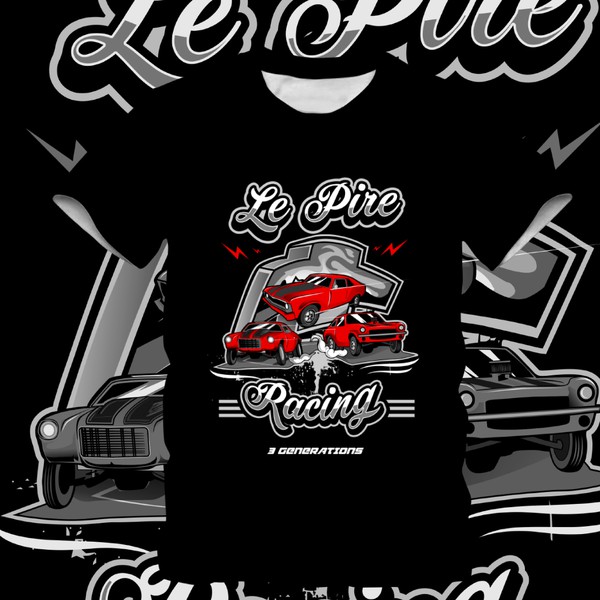Drag Racing Team Logo Design