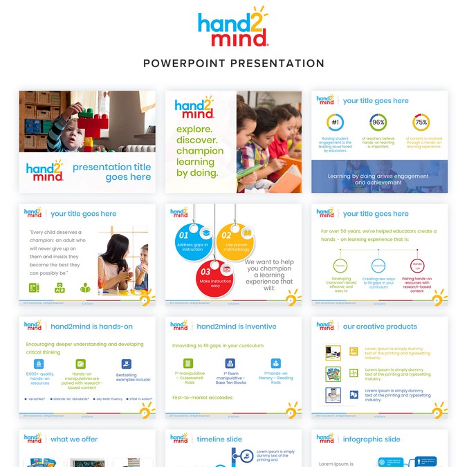 Create a dynamic PPT Template for Internal & External Use | PowerPoint ...