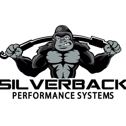 Create a good looking realistic Silverback gorilla logo | Logo ontwerp ...