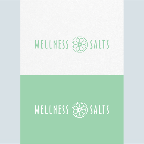 Logo for Wellness Salts a new brand of bath salts appealing to those ...
