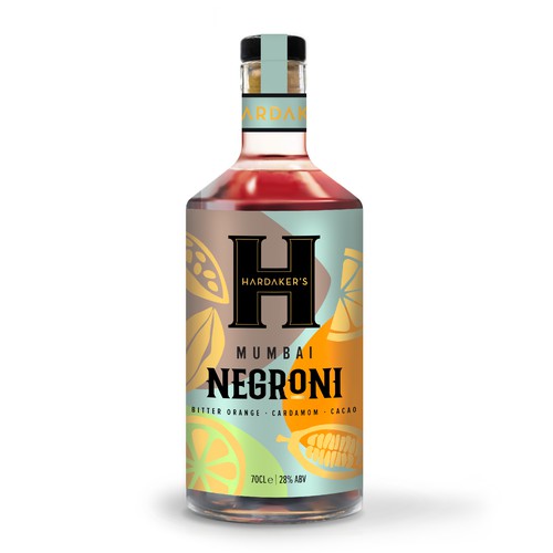 Designs | Negroni Bottle Label Design | Product label contest