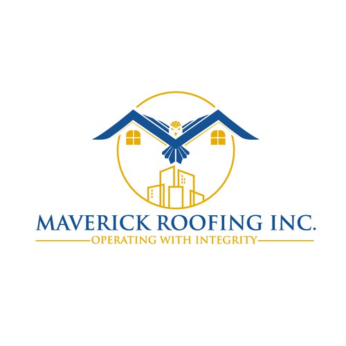 Designs | New Logo - Maverick Roofing | Logo & brand identity pack contest