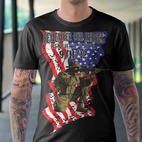 Remember our Heroes of Benghazi | T-shirt contest