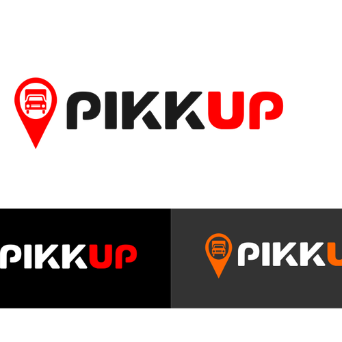 Create a simple but bold pickup truck design for Pikkup | Logo design ...