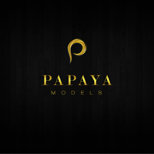 Papaya models - Logo | concurso Logotipos