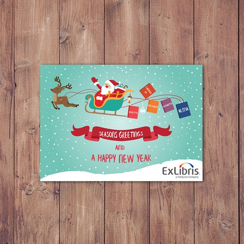 Create a non-religious Christmas card | Postcard, flyer or print contest