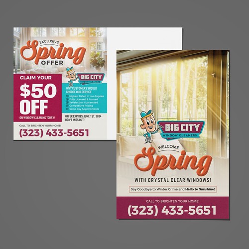 Designs | Double Sided 6x9 EDDM Postcard | Postcard, flyer or print contest