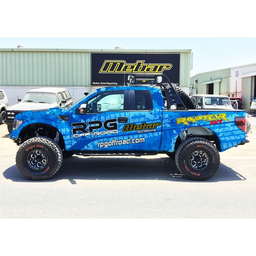 Design an awesome Car Wrap for a Ford Raptor | Car, truck or van wrap ...