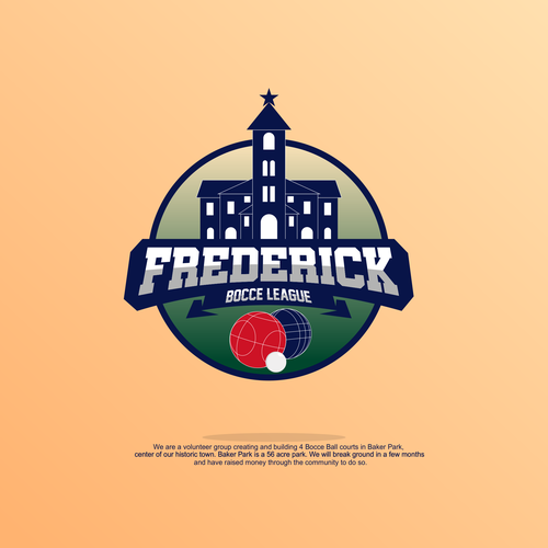 Create a cool Bocce Ball logo for historic town! | Logo design contest