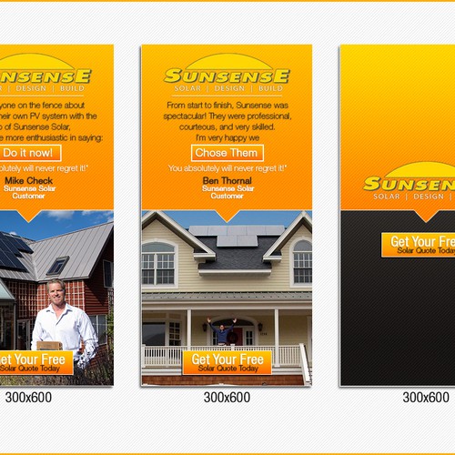 Create a new advertising campaign for Solar Energy Company! | Banner ad ...