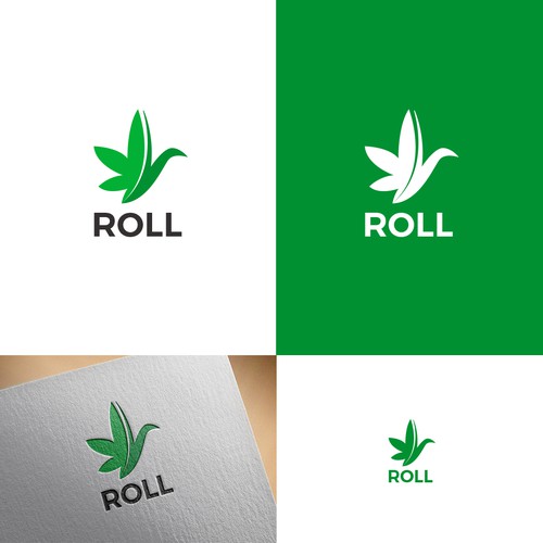Roll - Design a logo for the "Grubhub" of weed | Logo design contest