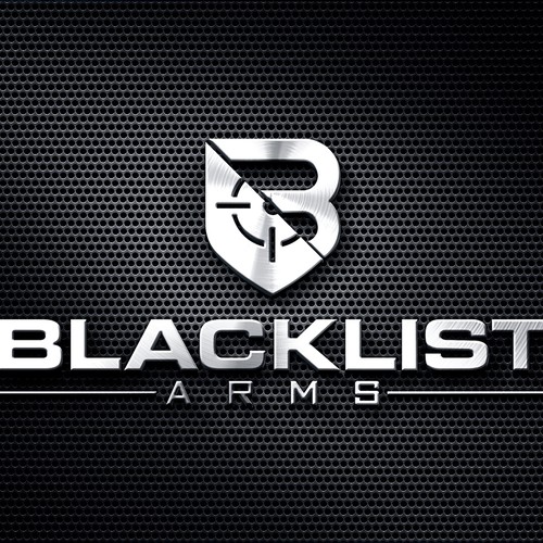 Create a Strong, Professional logo for Blacklist Arms, a firearms ...