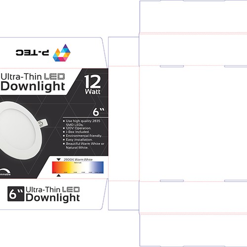 Designs | Package design for an Ultra-Thin LED Downlight | Product ...