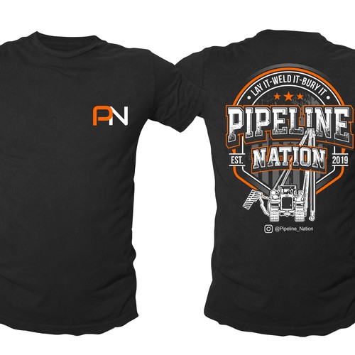 Pipeline Nation T-shirt Design! | T-shirt contest