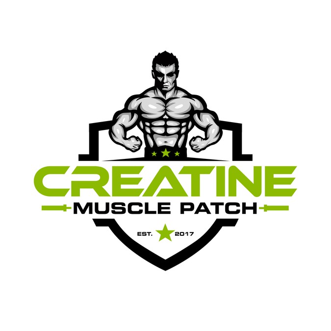 CREATINE MUSCLE PATCH | Logo design contest
