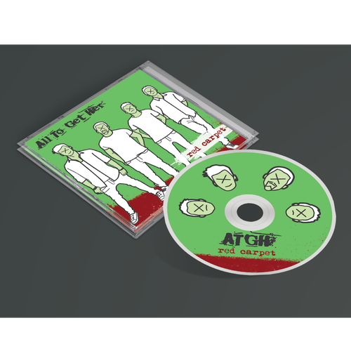 Make an amazing album cover for the pop-punk band "All To Get Her ...