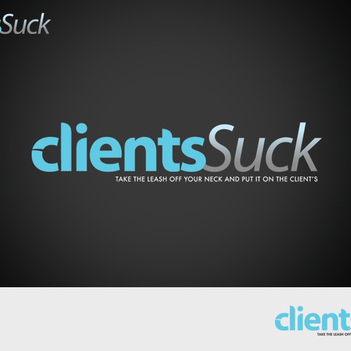 Clients Suck Logo Design | Logo design contest