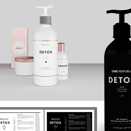 Designs | Cool Edgy Label for Face Wash | Product label contest