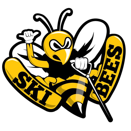 Create a fierce, tough illustration featuring bees! | Illustration or ...