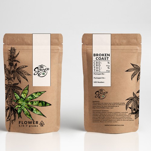 Designs | Cannabis Flower Bag Design | Product packaging contest