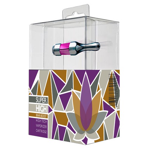 Science to get you high! High-tech vape cartridge package design ...