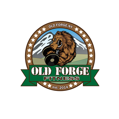 Create a strong, captivating logo for Old Forge Fitness | Logo design ...