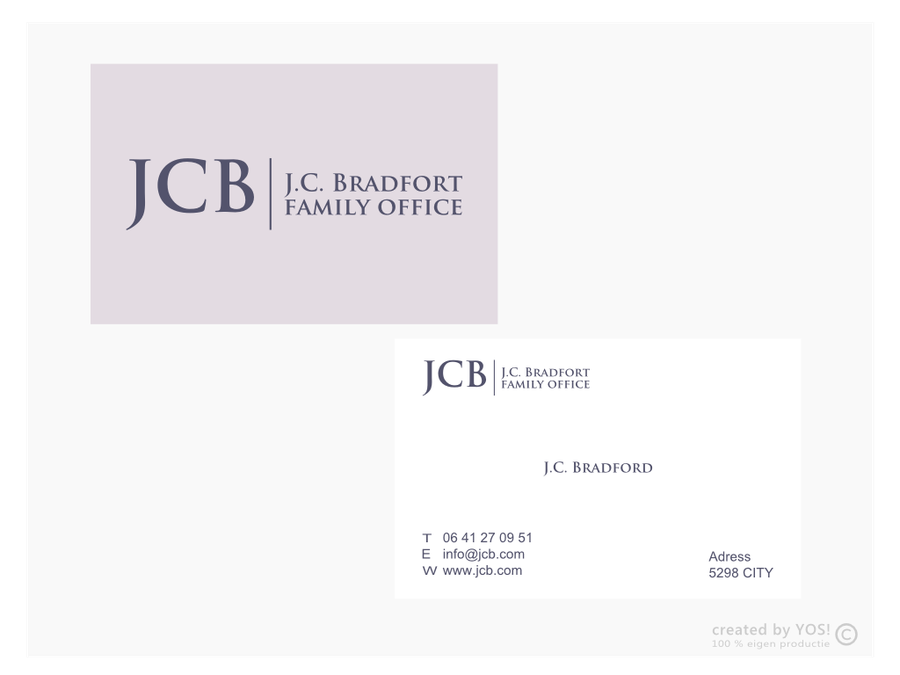 JCB needs a new logo and business card | Logo & business card contest