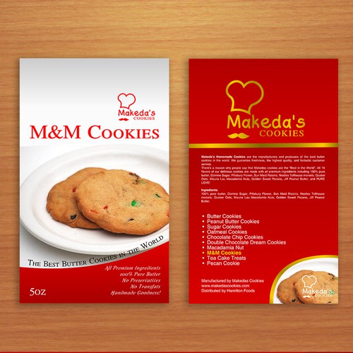Packaging Design for Cookies Products | Product packaging contest