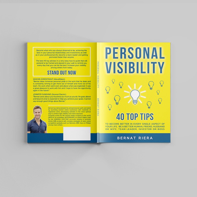 Self Development Book Cover: Personal Visibility | Book cover contest