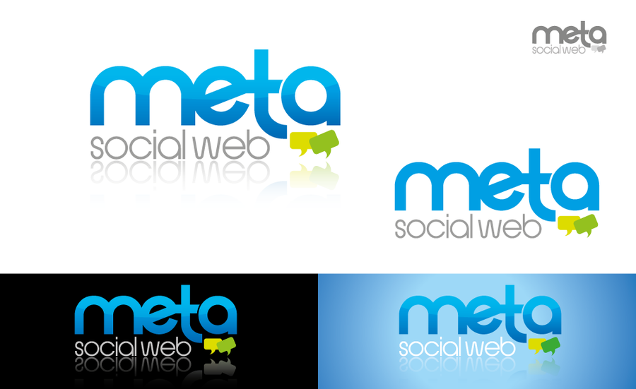 Meta Social Web needs a new logo | Logo design contest
