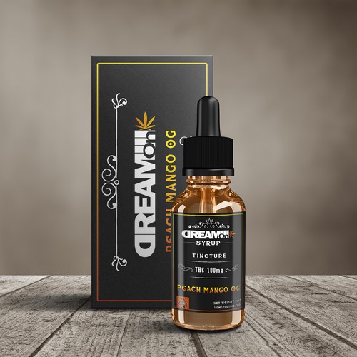 CANNABIS SYRUP DRINK LABEL NEEDED | Product label contest